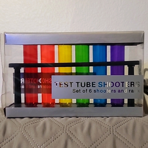 Kheper | Dining | 525 Test Tube Shooters Set With Rack | Poshmark